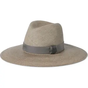 Brunello Cucinelli Straw Fedora - Beige