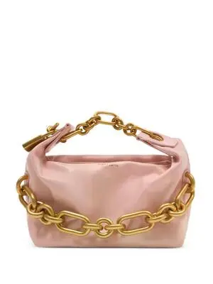 Balmain Mini Sync Chain Leather Tote Bag - Pink
