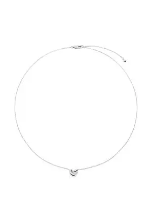 Monica Vinader Infinity Heart Necklace - Silver