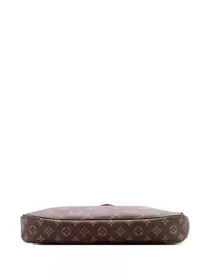 LOUIS VUITTON Multi Pochette Accessoires Monogram Canvas Crossbody Bag - Brown