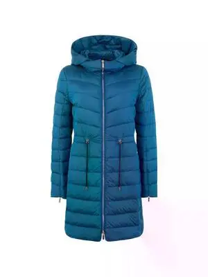 MOORER Quilted Hooded Coat