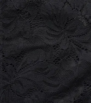 Rabanne Lace Maxi Dress - Black
