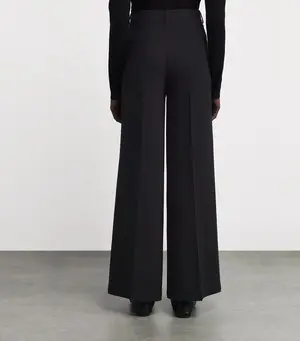 Theory Stretch Wide-leg Tailored Trousers
