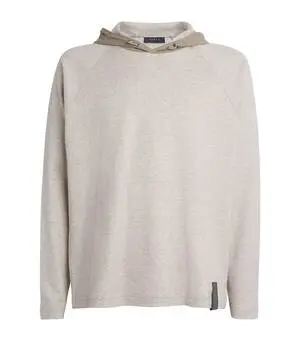 Sease Wool-cotton Raglan Hoodie