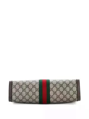 Gucci Ophidia Chain Gg Coated Canvas Medium Shoulder Bag - Brown