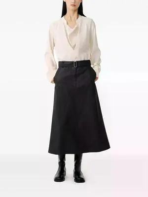 Studio Nicholson Grasse A-line Midi Skirt