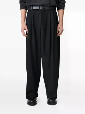 Studio Nicholson Pleated Trousers - Black