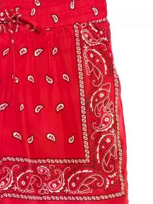 P.a.r.o.s.h Paisley-print Drawstring Shorts