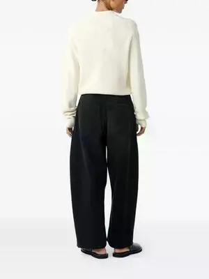 Studio Nicholson Chalco Curved Washed Denim Trousers