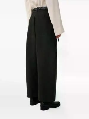 Studio Nicholson Chalco Curved Trousers - Brown