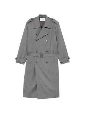 THE FRANKIE SHOP Double-breasted Trench Coat