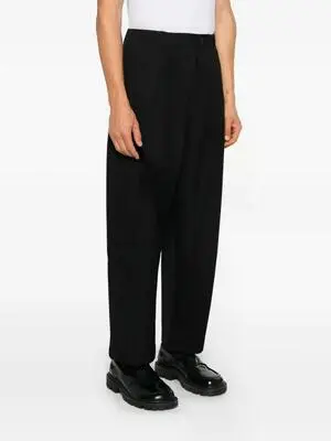 Studio Nicholson Tuck Trousers - Black