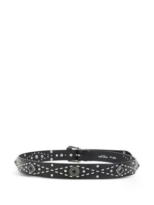 GOLDEN GOOSE Buckle Belt - Black