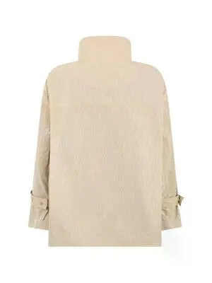 MOORER High-neck Overcoat