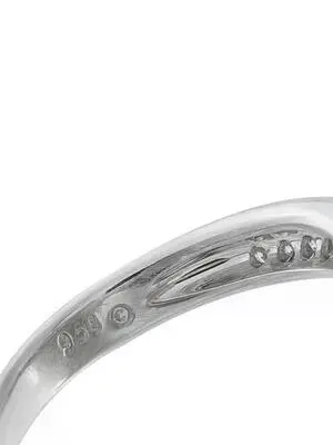 LB EXCLUSIVE Diamond And Sapphire Floral Ring