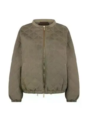 MOORER Elvira Quilted Bomber Jacket
