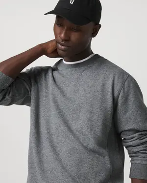 Vuori Cypress Vintage Crew - Heather Grey