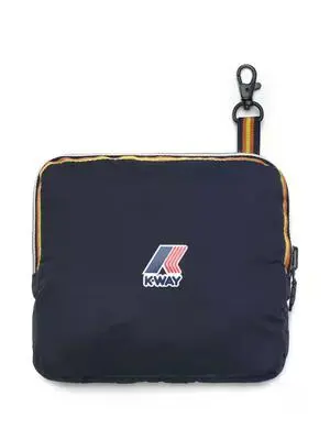 K-WAY Logo Detail Backpack - Blue