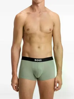 BOSS Three-pack Of Stretch-cotton Trunks