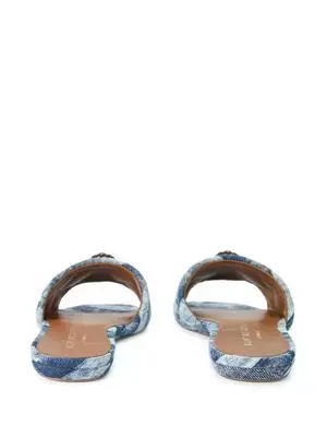 Kurt Geiger Kensington Denim Sandals