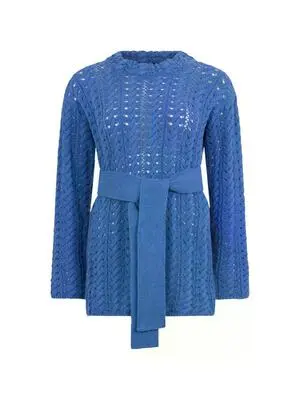 MOORER Waist-belt Top