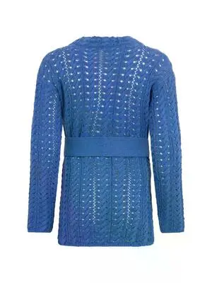 MOORER Waist-belt Top