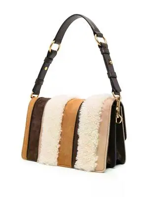 TOD'S T Timeless Panelled Shoulder Bag