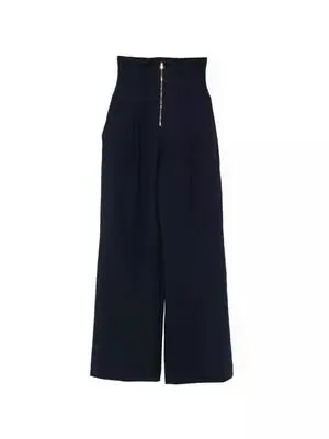 THELATEST Zip-up Wide-leg Trousers