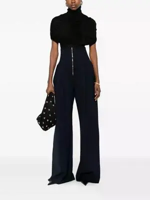 THELATEST Zip-up Wide-leg Trousers