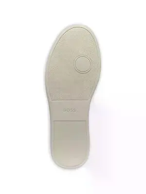BOSS Kieran Tenn Round-toe Sneakers - Brown