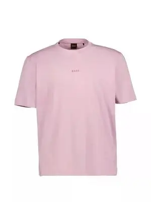 BOSS Stretch-cotton T-shirt With Contrast Logo