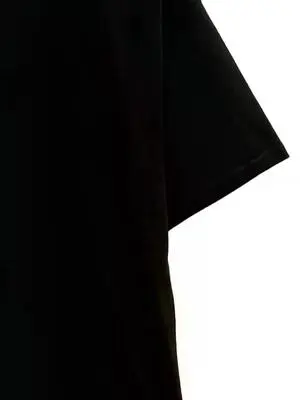 Saint Laurent Logo-embroidered T-shirt - Black