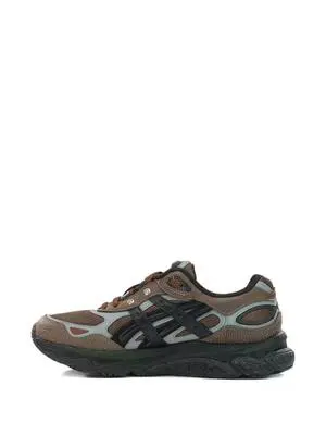Asics Gel-nyc 2.0 Panelled Sneakers - Brown