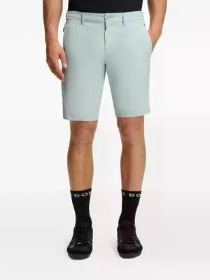 BOSS Buttoned Easy-iron Shorts - Blue
