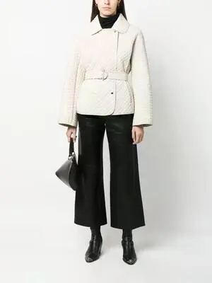 MOORER Double-breasted Quilted Jacket