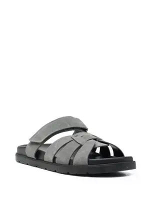 DOUCAL'S Caged-design Sandals - Grey