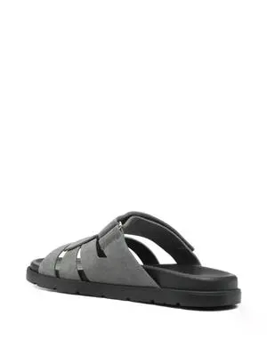 DOUCAL'S Caged-design Sandals - Grey