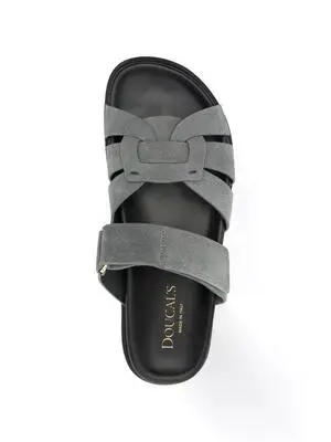 DOUCAL'S Caged-design Sandals - Grey