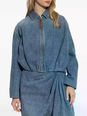 Loewe Draped Jacket - Blue