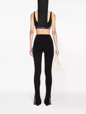 Off-White Logo Underband Crop Top