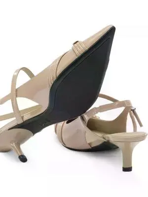 Pinko Gloria Slingback Pumps - Neutrals