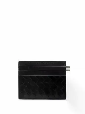 Officine Creative Boudin 122 Interwoven Leather Cardholder