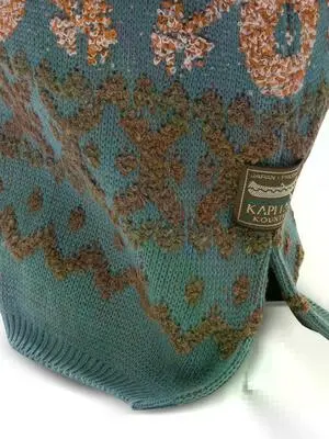 Kapital Jacquard Balaclava - Blue