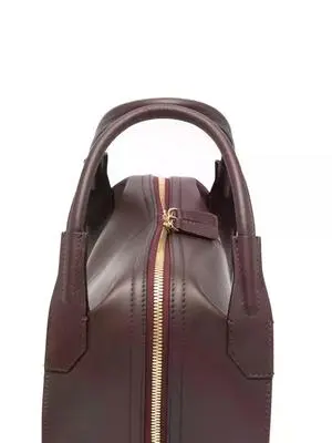 Victoria Beckham Plié Leather Tote - Red