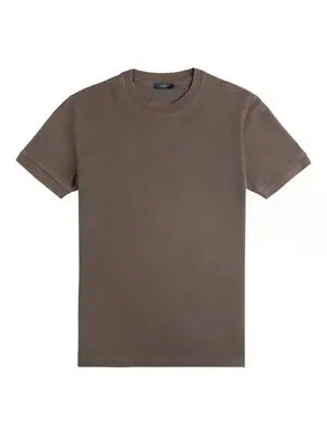 FAY Piquet Crewneck T-shirt