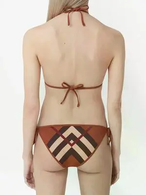 Burberry Chevron Check Triangle Bikini