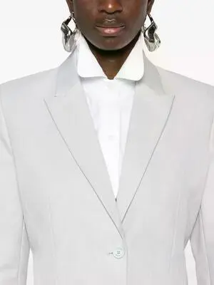 Off-White Single-breasted Blazer - Grey