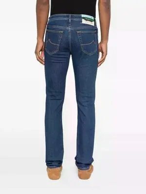 Jacob Cohen Hook Detail Denim Jeans