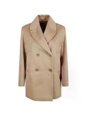 Max Mara Double-breasted Coat - Neutrals