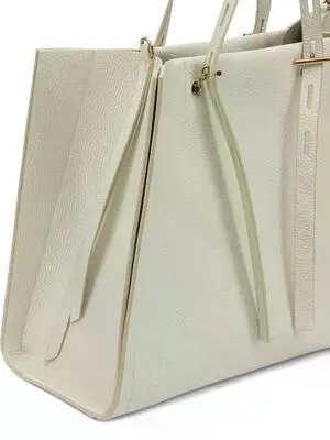 MINOBOSSI Cut-out Leather Tote Bag